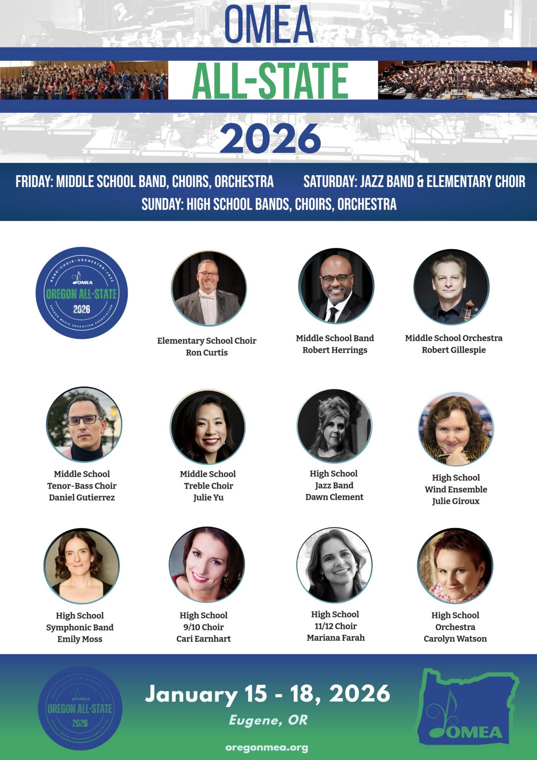 2026 Event Information – Oregon Music Education Association